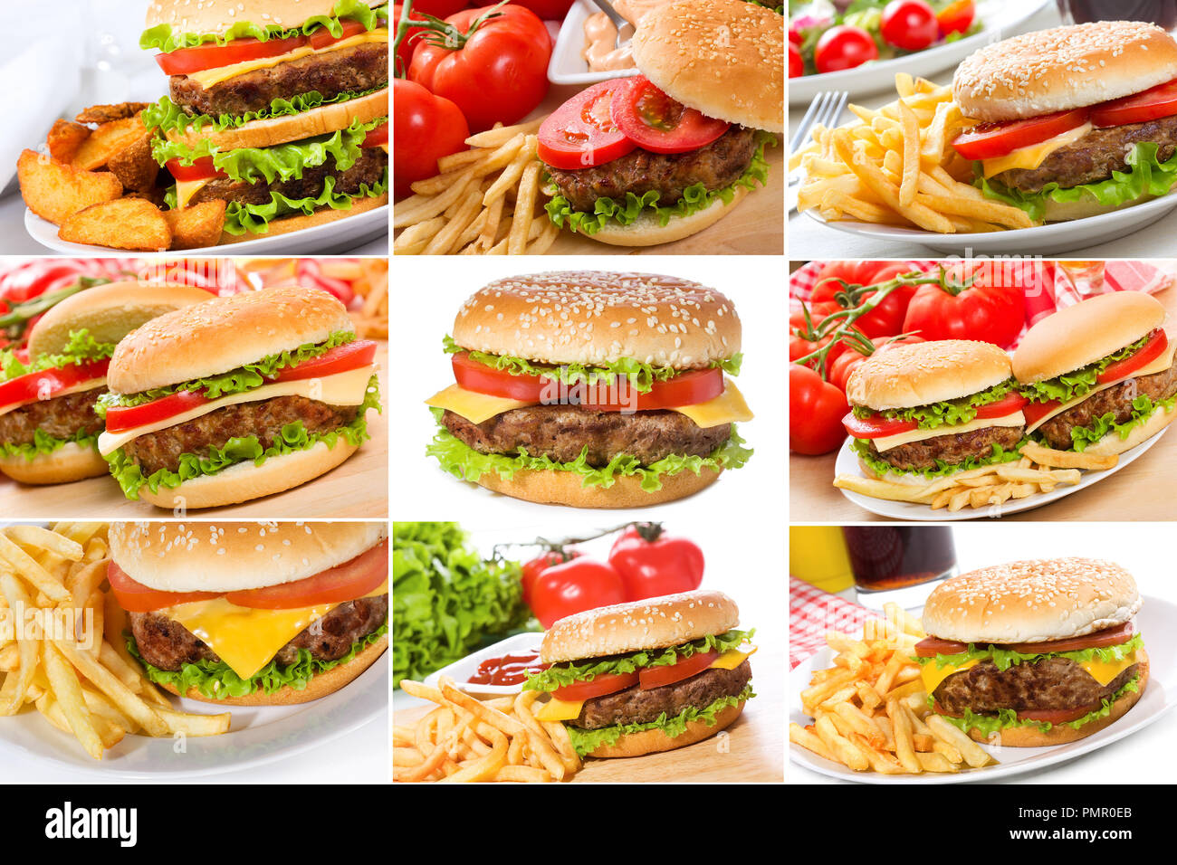 Hamburger types hi-res stock photography and images - Alamy