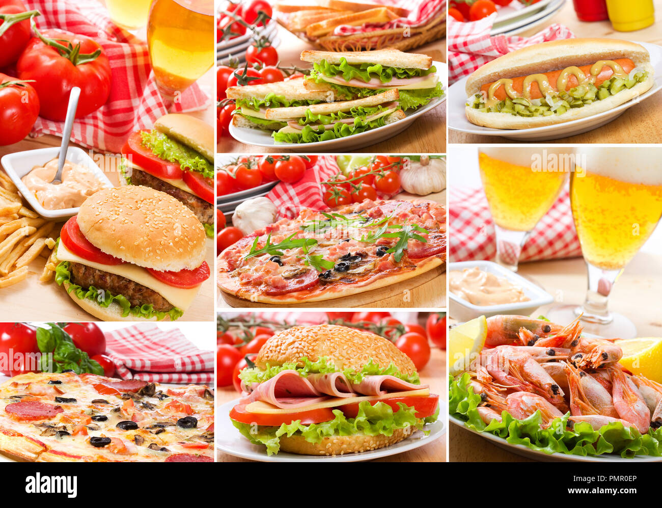 Hamburger types hi-res stock photography and images - Alamy