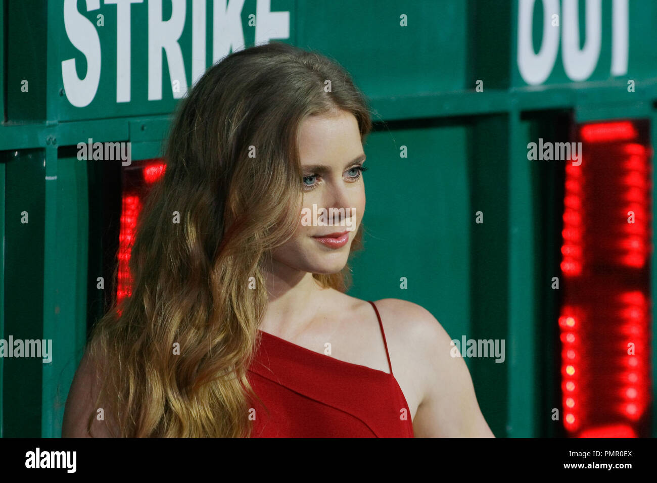 Amy Adams at the World Premiere of Warner Brothers Pictures' "Trouble ...