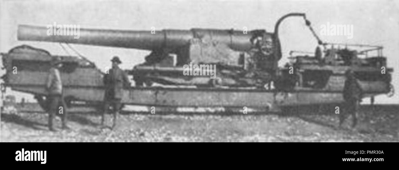 BL 9.2 inch railway gun Belfast August 1900 Stock Photo - Alamy