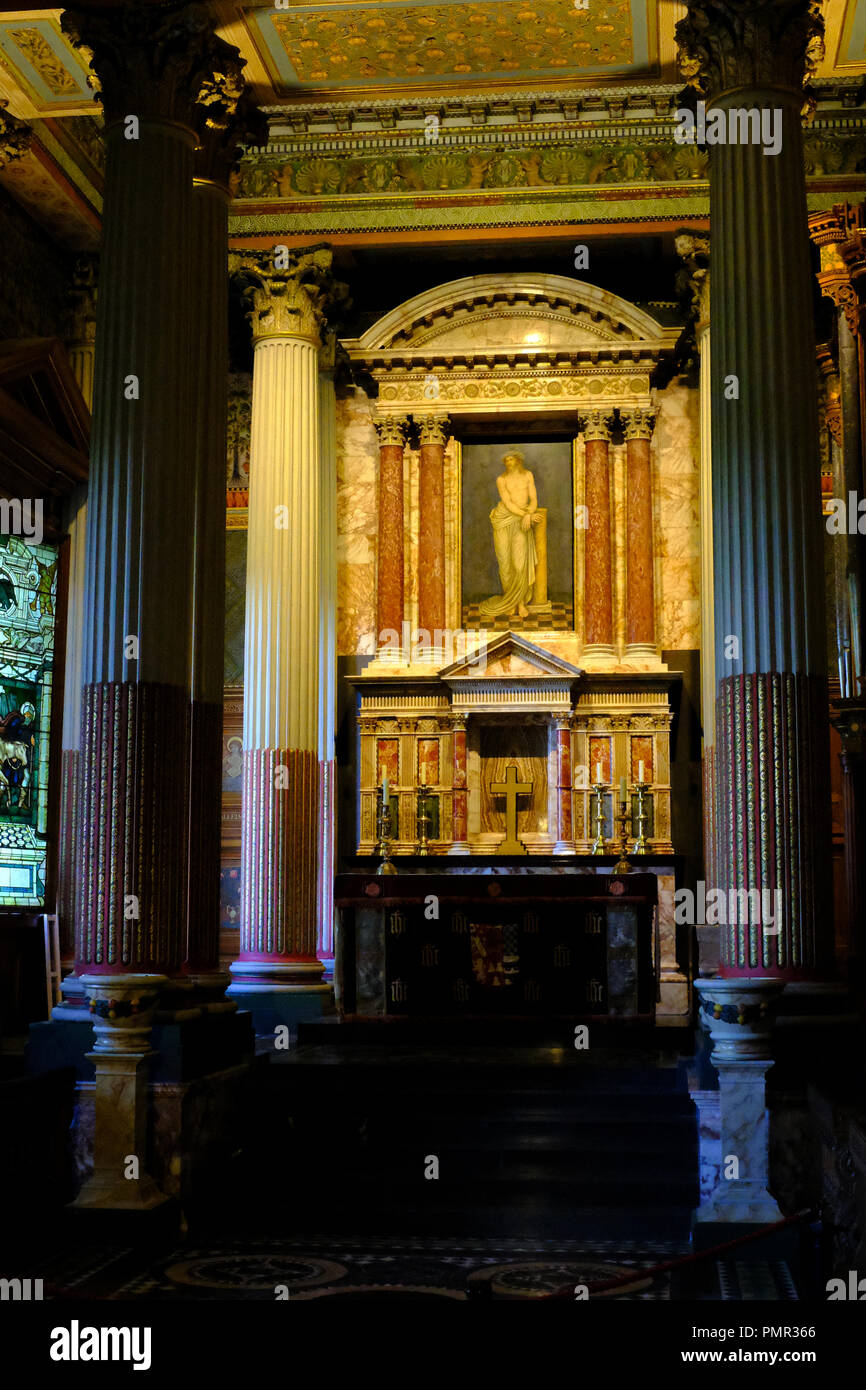 The Chapel altar at Castle Howard, North Yorkshire, England UK Stock ...