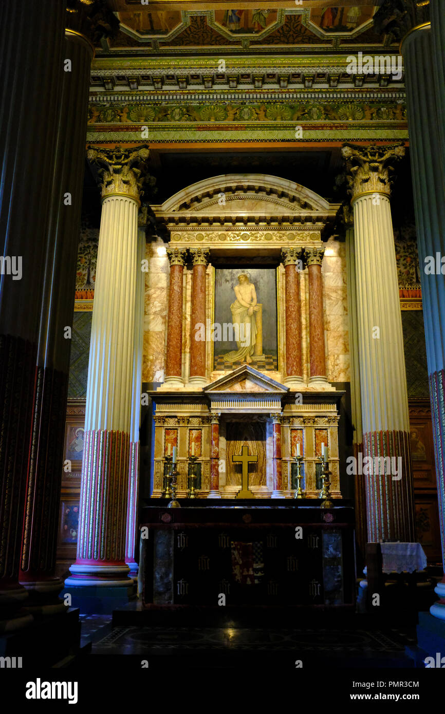 The Chapel altar at Castle Howard, North Yorkshire, England UK Stock ...