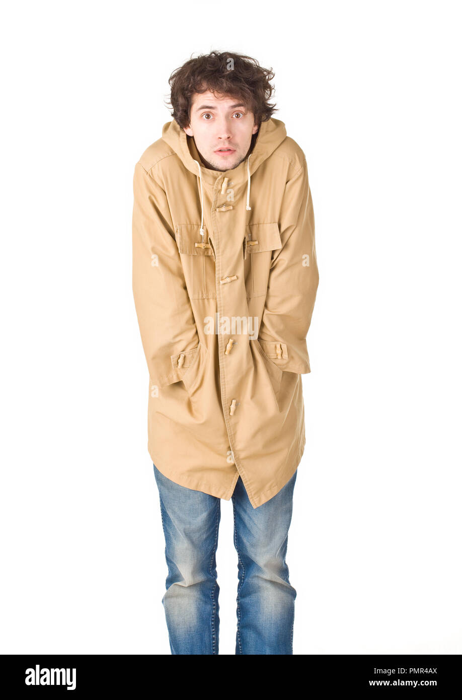 Feeling cold man hi-res stock photography and images - Alamy