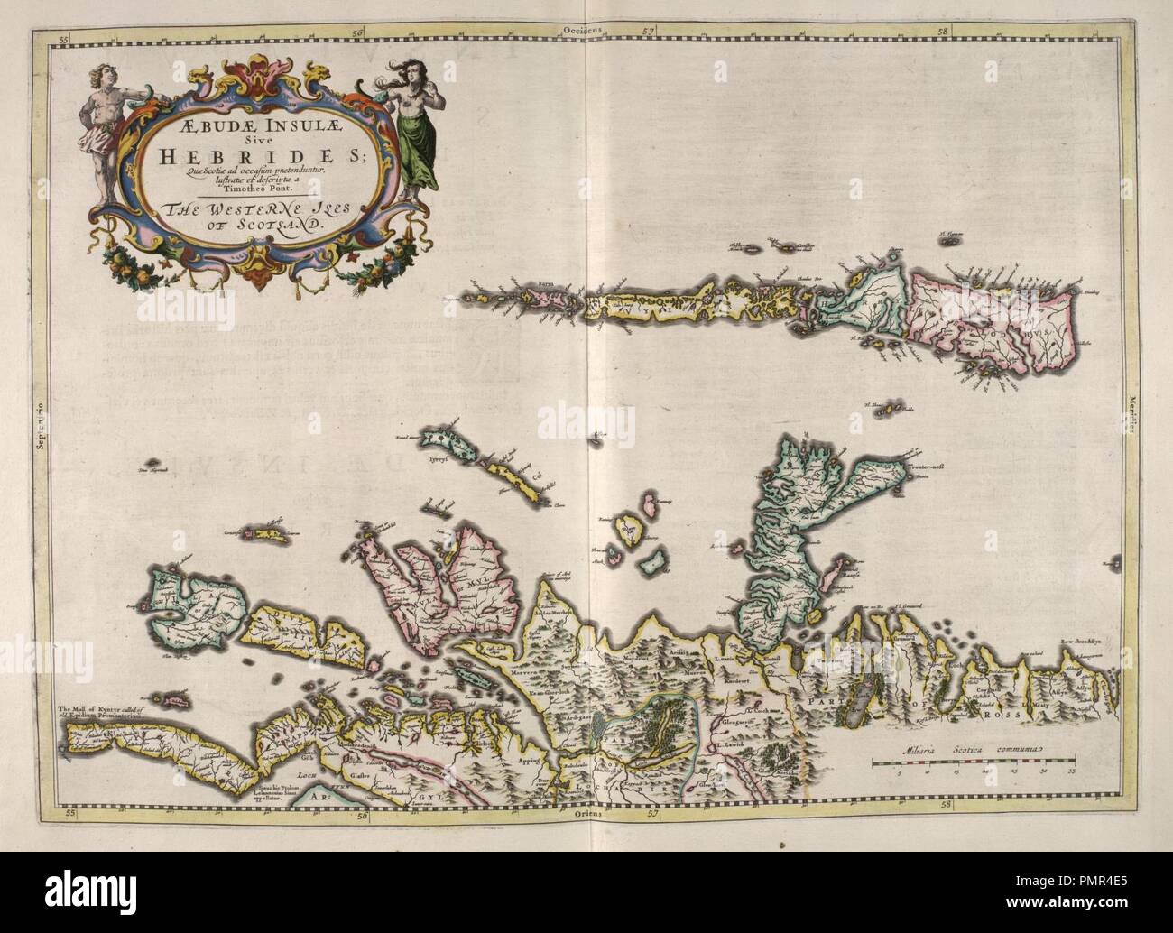 Blaeu atlas of scotland, 1654 hi-res stock photography and images - Alamy