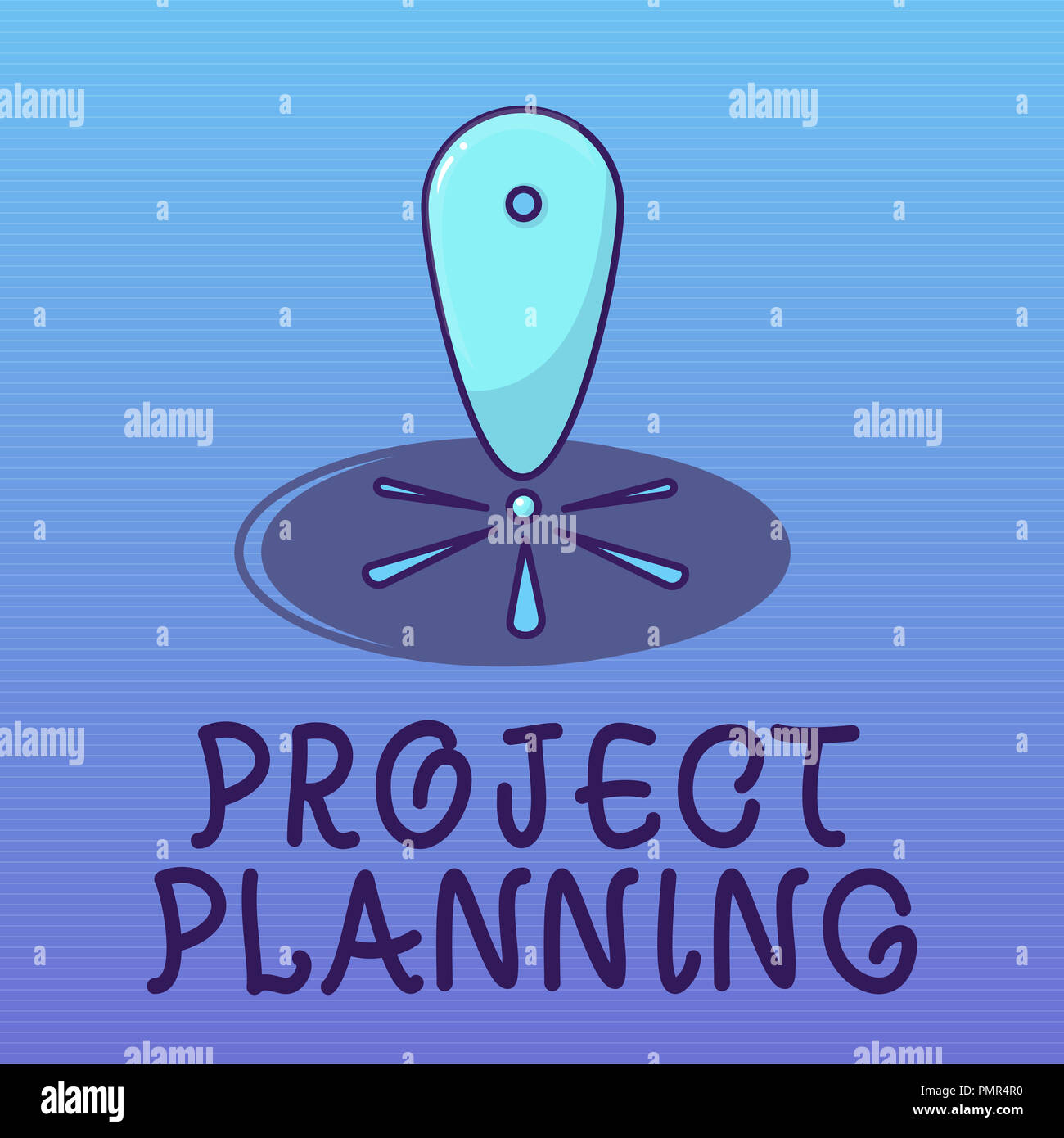 Text sign showing Project Planning. Conceptual photo schedules such as ...
