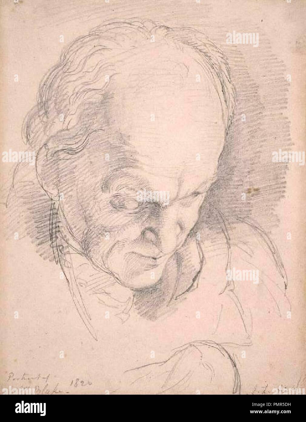 Blake - by John Linnell, 1820 Stock Photo - Alamy