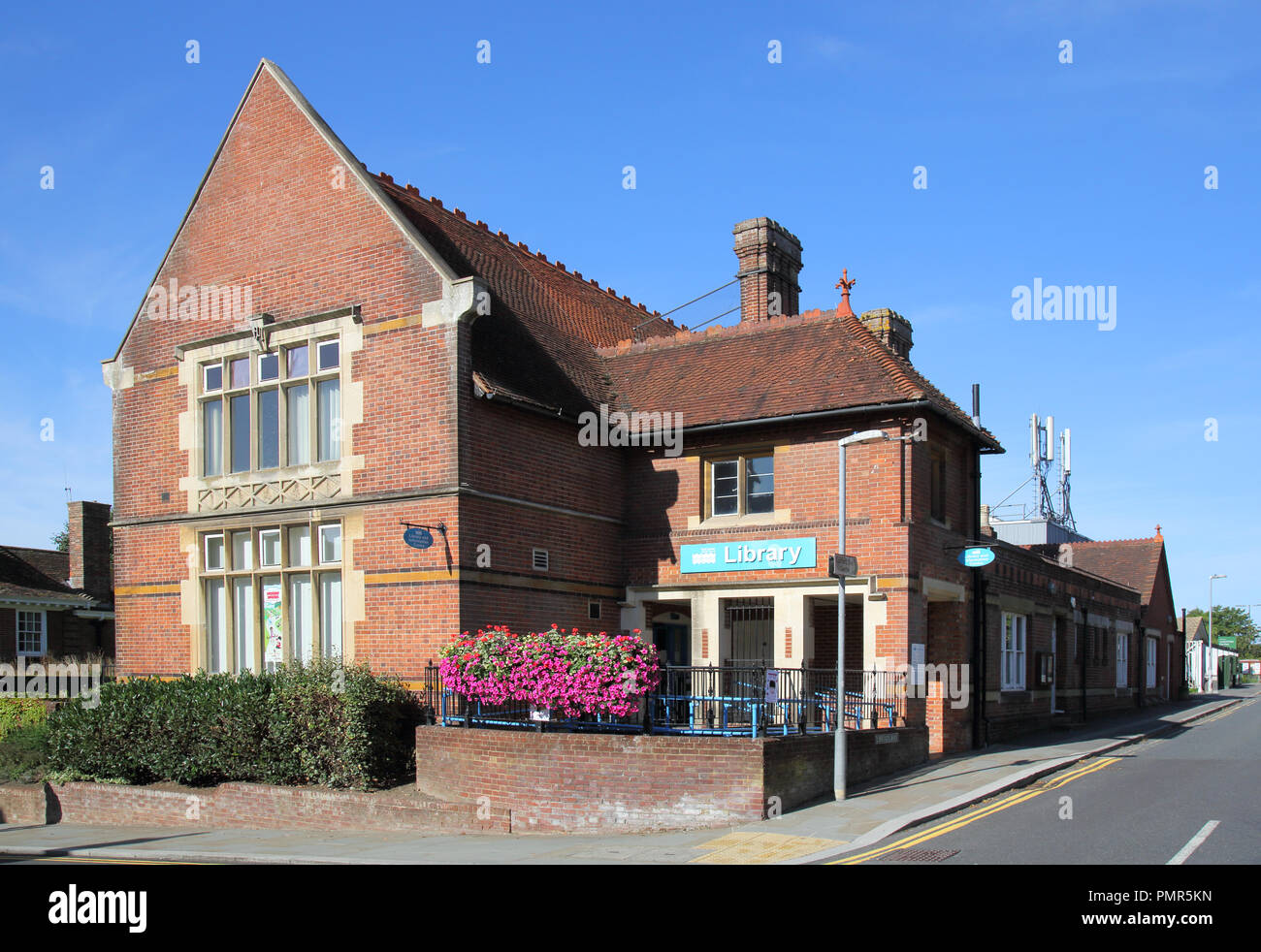 uckfield library in east sussex Stock Photo - Alamy