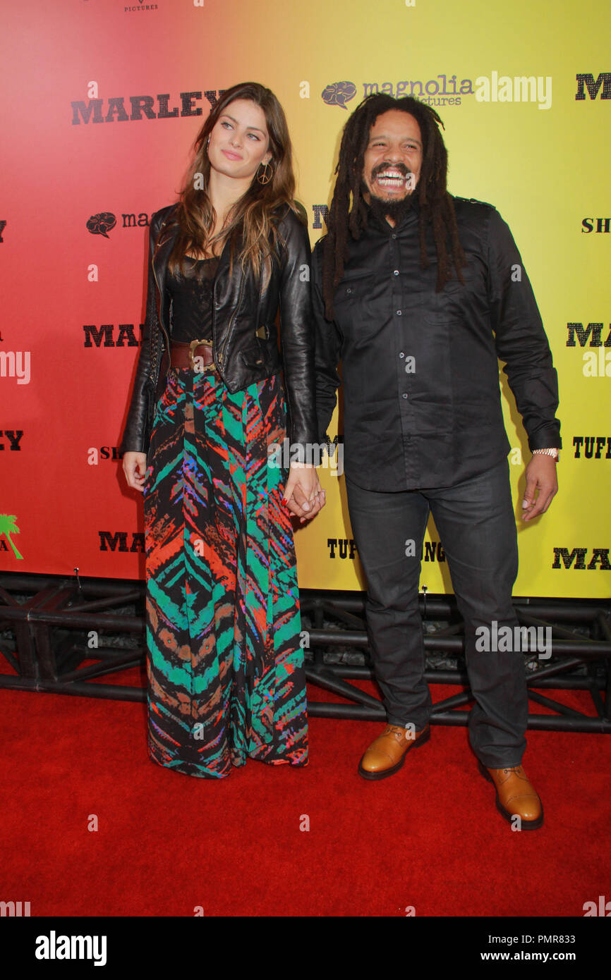 Rohan Marley 04/17/2012 "Marley" Premiere held at The Dome at ArcLight ...