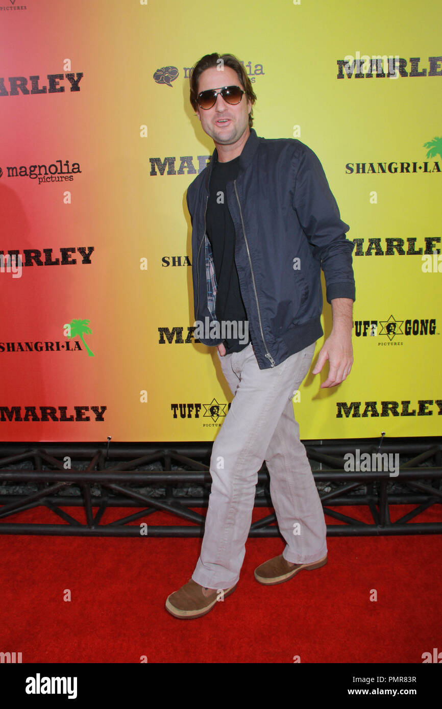 Luke Wilson 04/17/2012 "Marley" Premiere held at The Dome at ArcLight ...