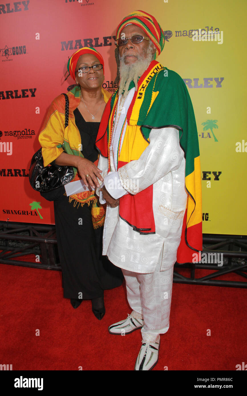 Ras Michael 04/17/2012 "Marley" Premiere held at The Dome at ArcLight ...