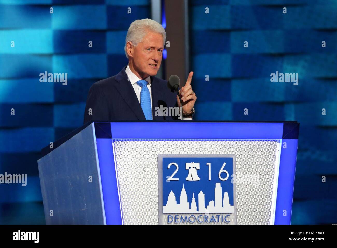 Bill Clinton DNC July 2016 Stock Photo - Alamy
