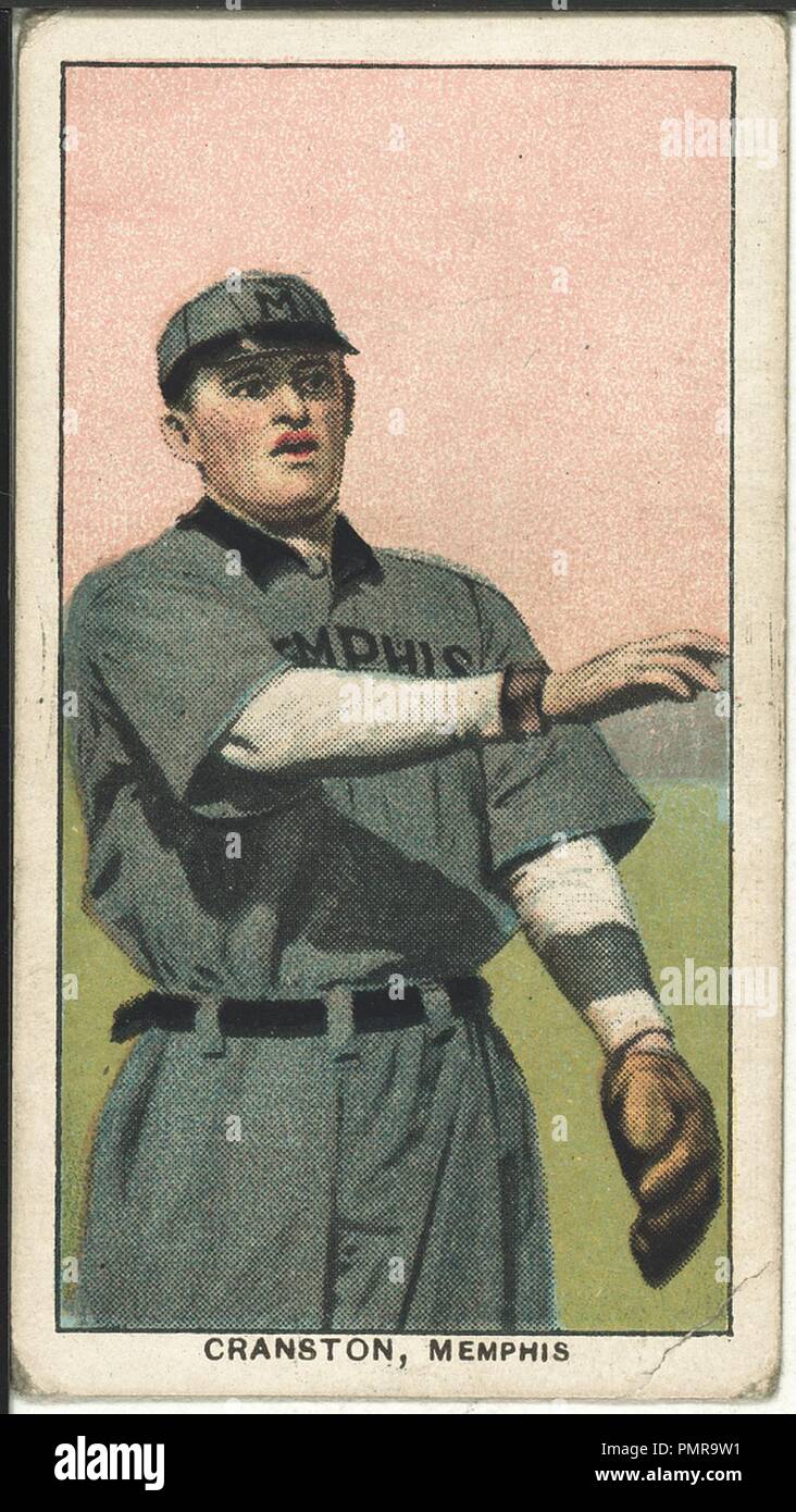 Bill Cranston, Memphis Team, baseball card portrait Stock Photo - Alamy