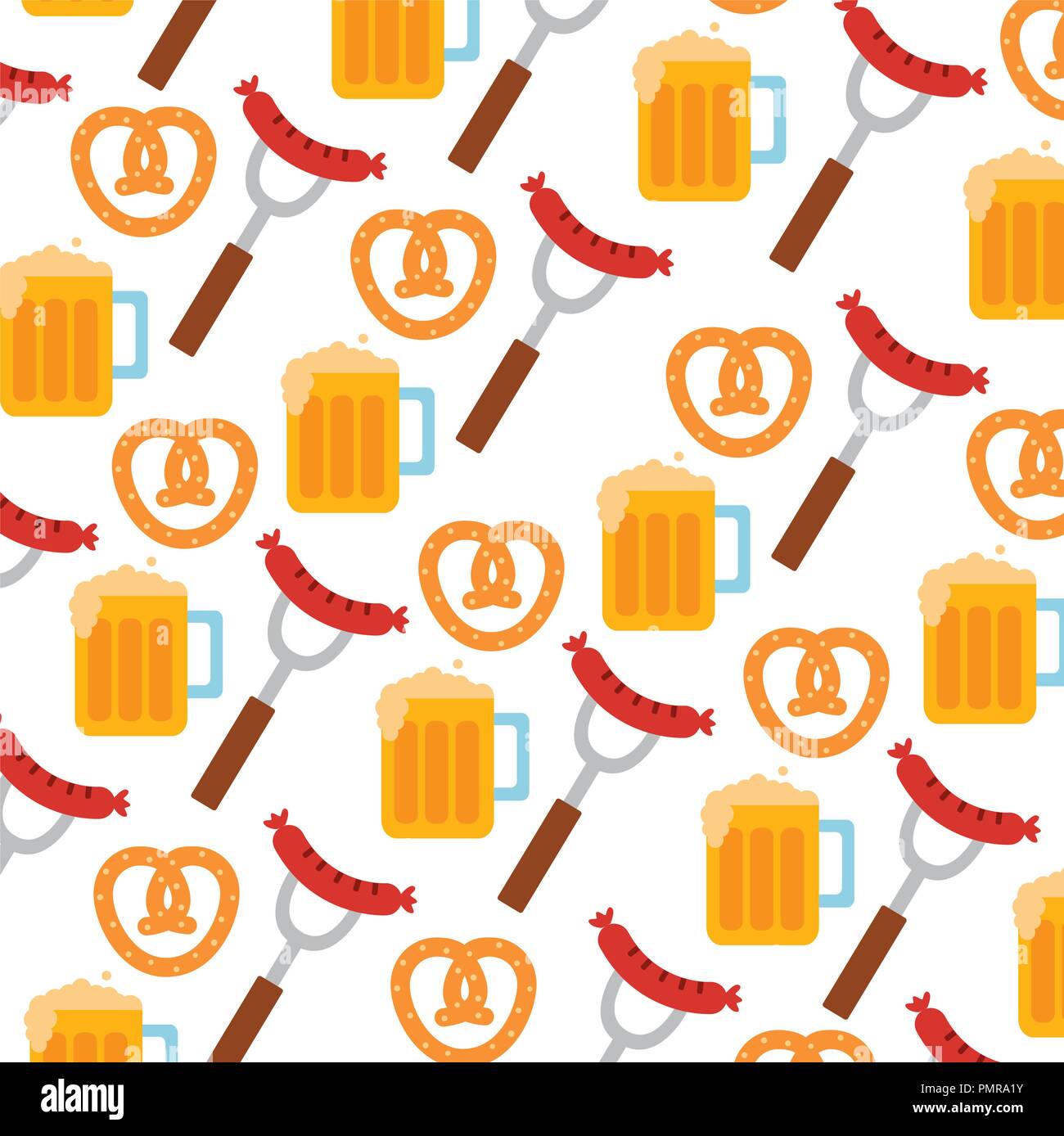 oktoberfest germany celebration pattern Stock Vector Image & Art - Alamy