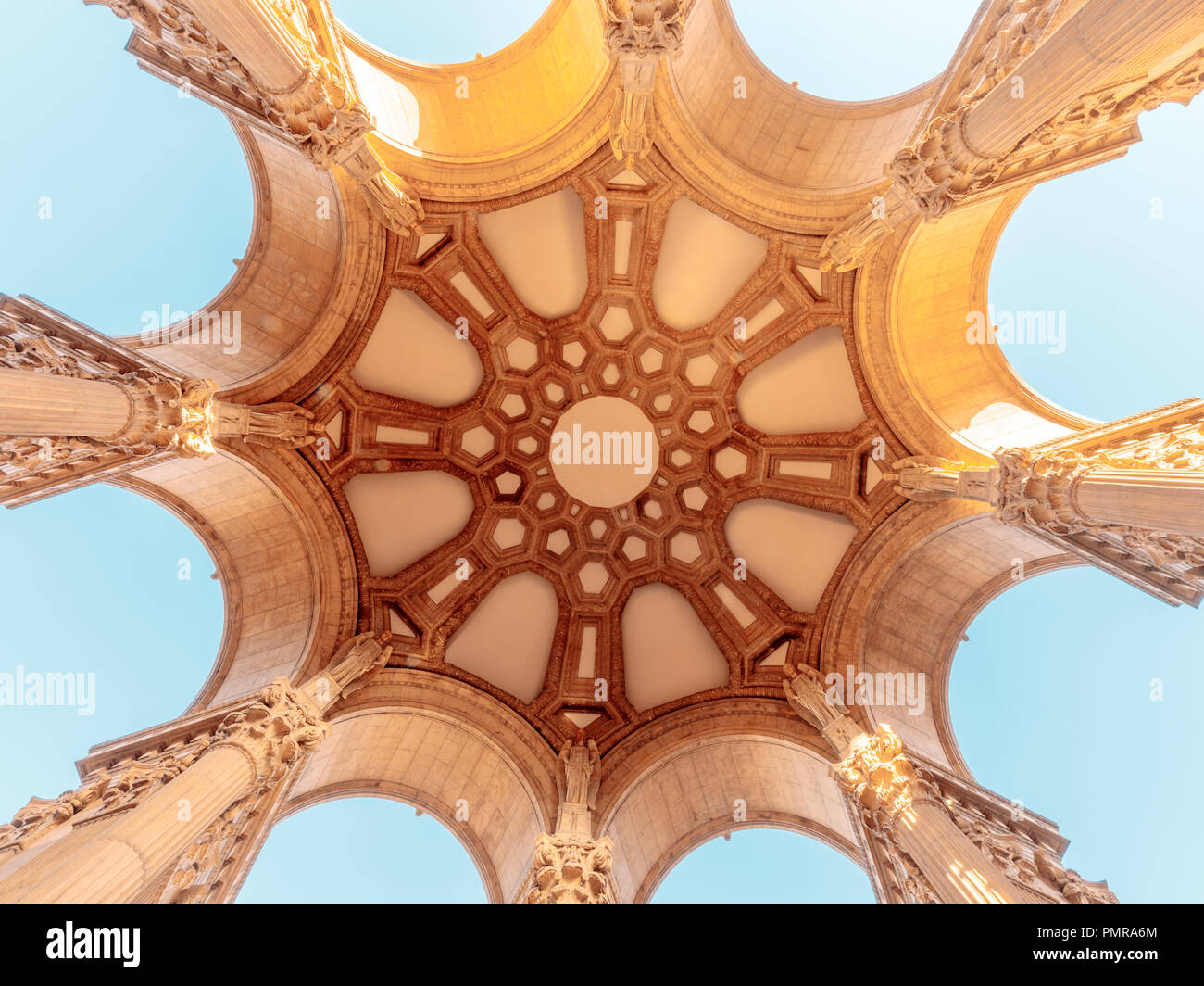 The Palace Dome Details Stock Photo - Alamy