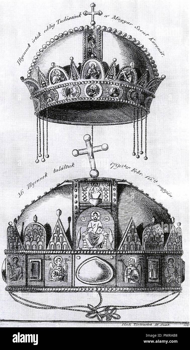 Holy crown of hungary hi-res stock photography and images - Alamy