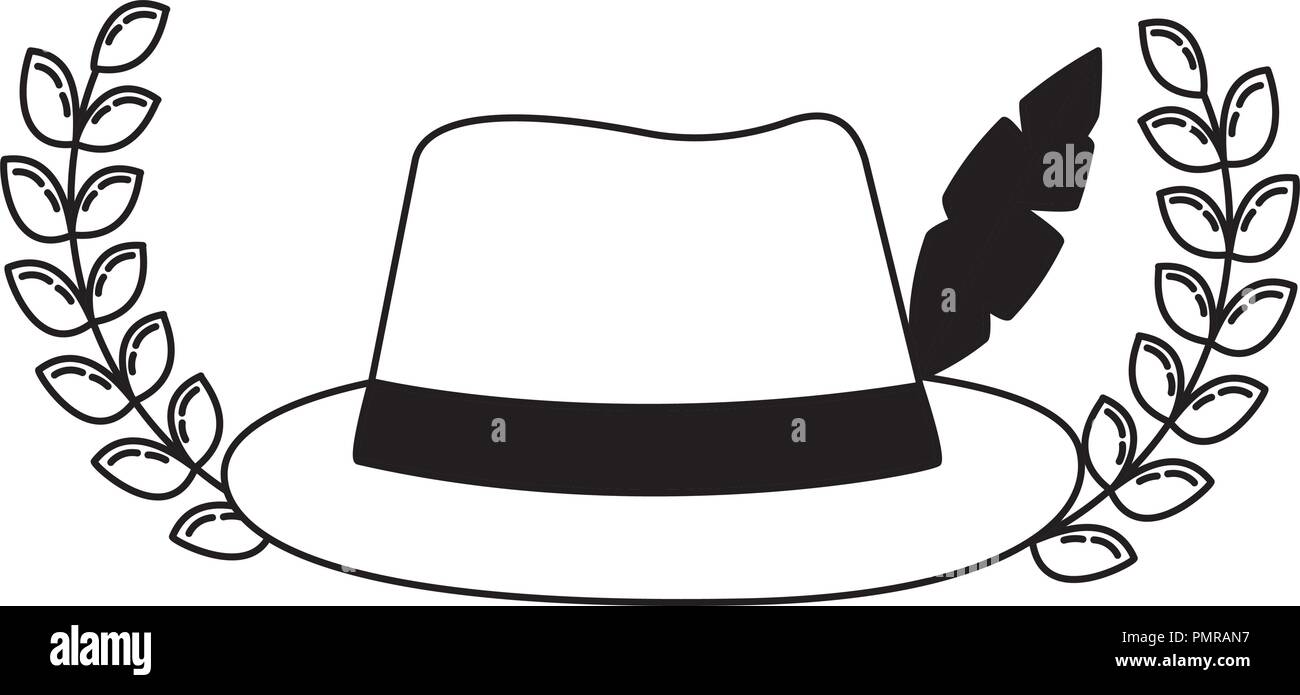 traditional german hat with crown icon Stock Vector Image & Art - Alamy