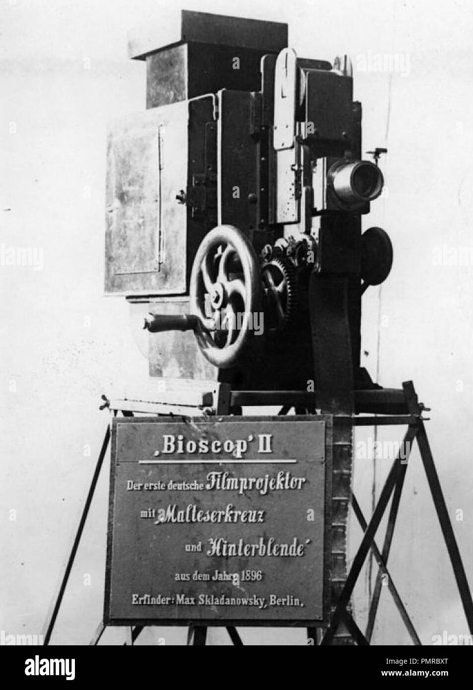 Bioscop II 1896 Stock Photo - Alamy
