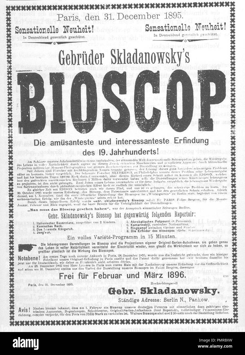 Bioscop hi-res stock photography and images - Alamy