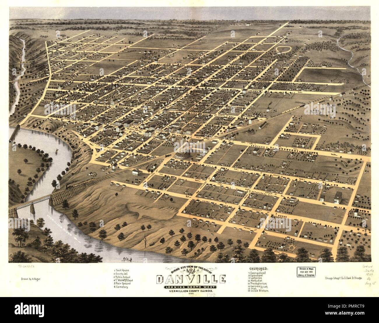 Danville illinois hi-res stock photography and images - Alamy