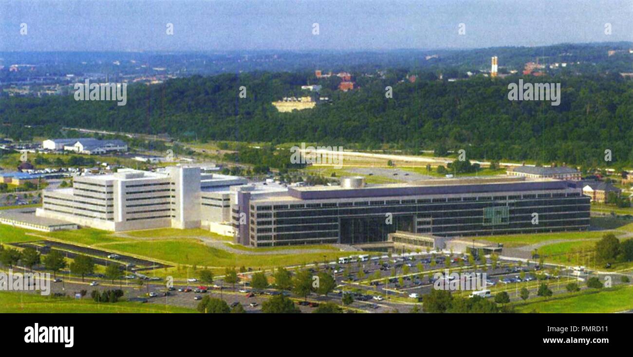 Bird's eye view of the Defense Intelligence Agency (DIA) Headquarters ...