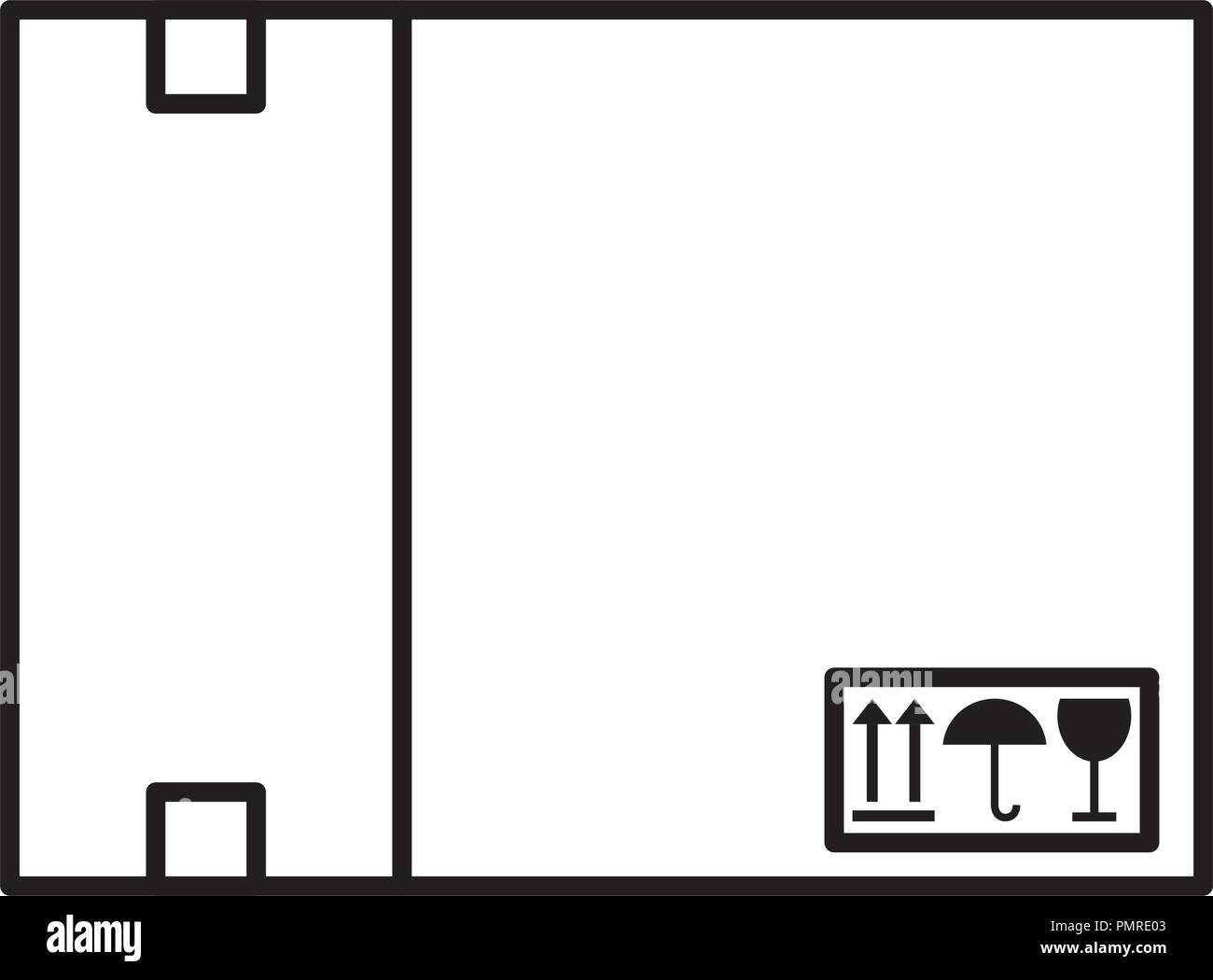 packing box carton icon Stock Vector Image & Art - Alamy