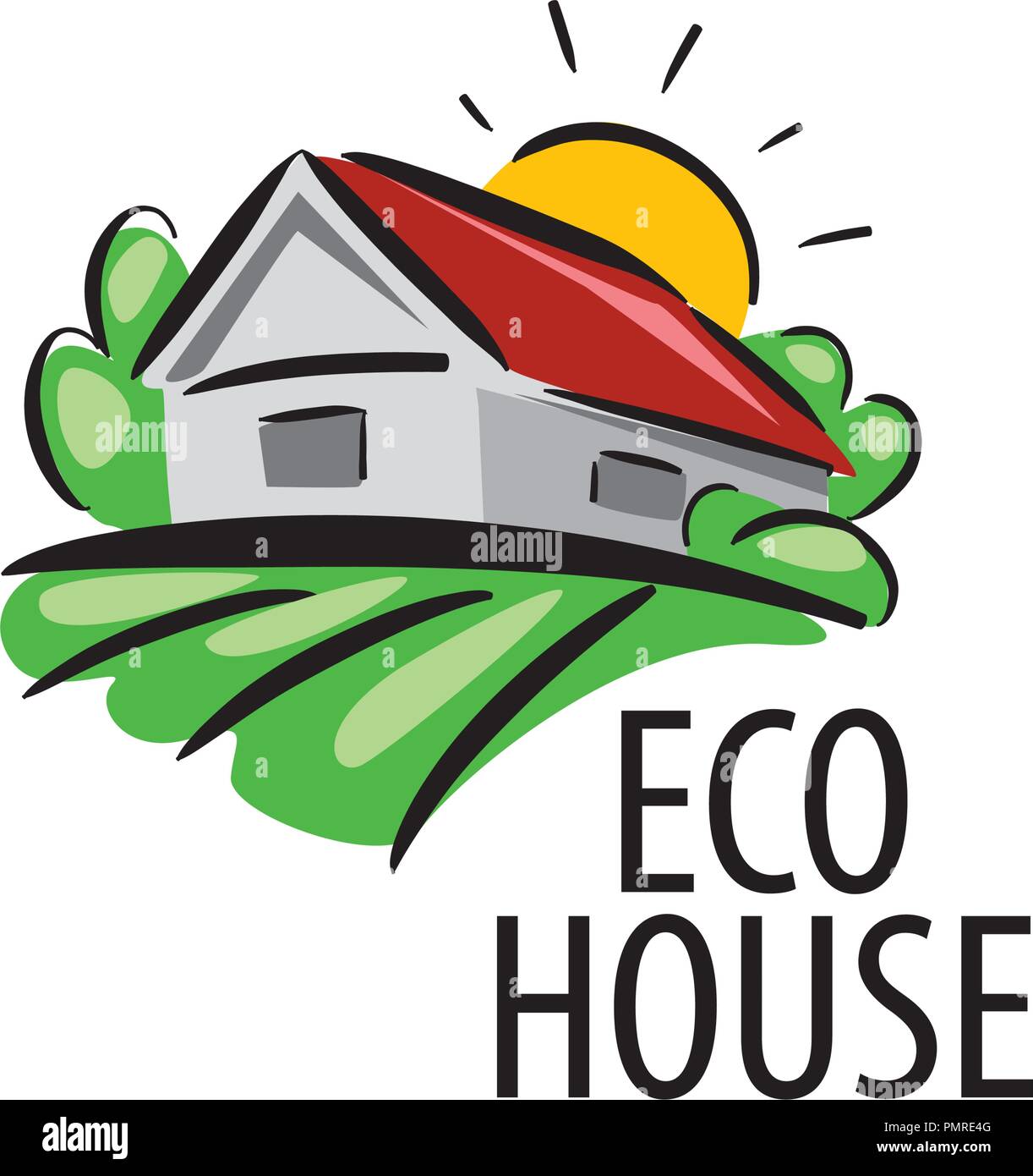 vector logo house Stock Vector Image & Art - Alamy