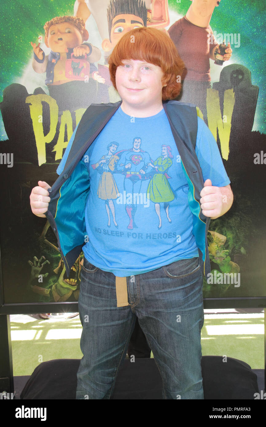 Tucker Albrizzi 08/05/2012 "ParaNorman" Premiere held at Universal City ...