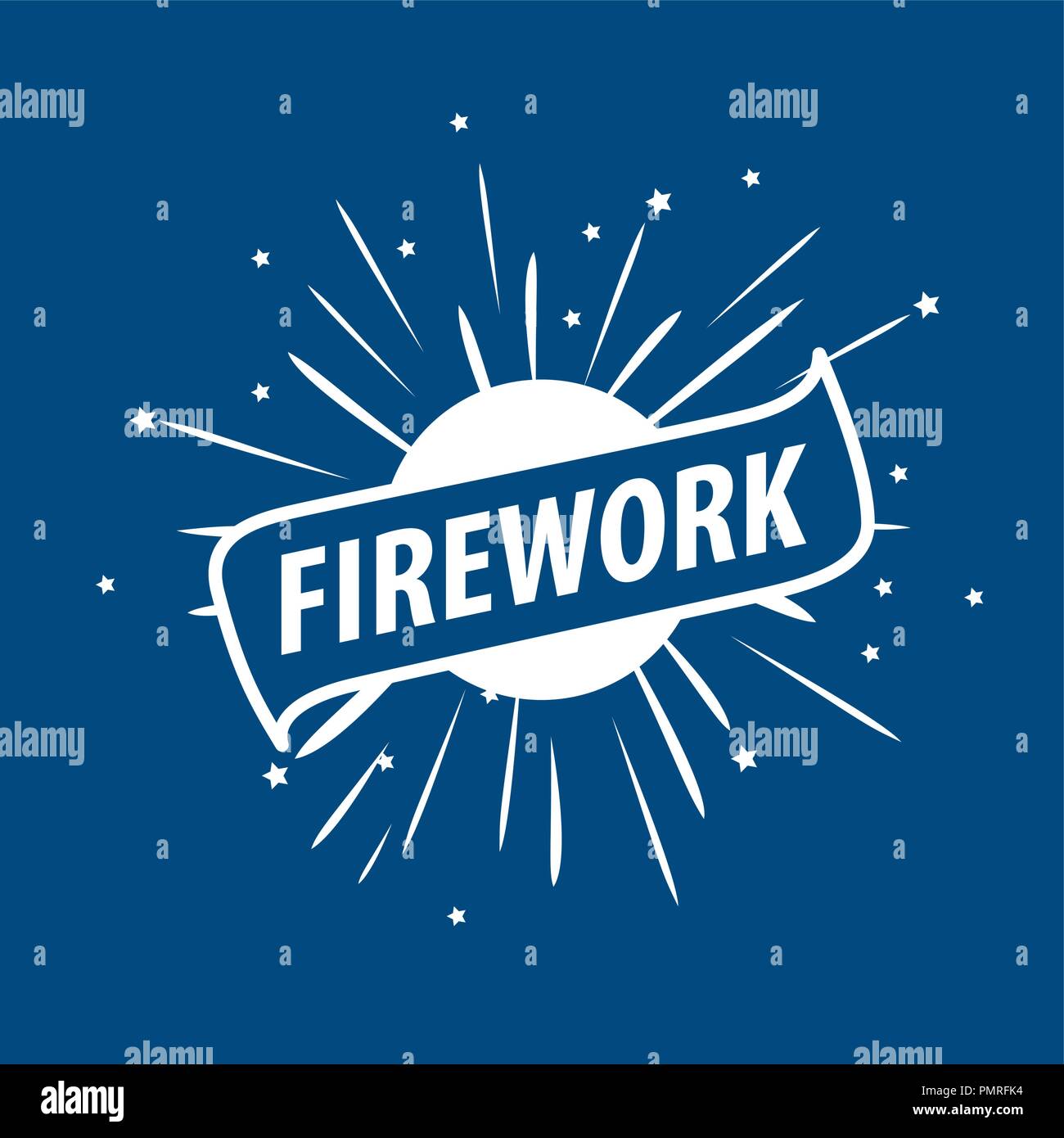 vector logo for fireworks Stock Vector Image & Art - Alamy