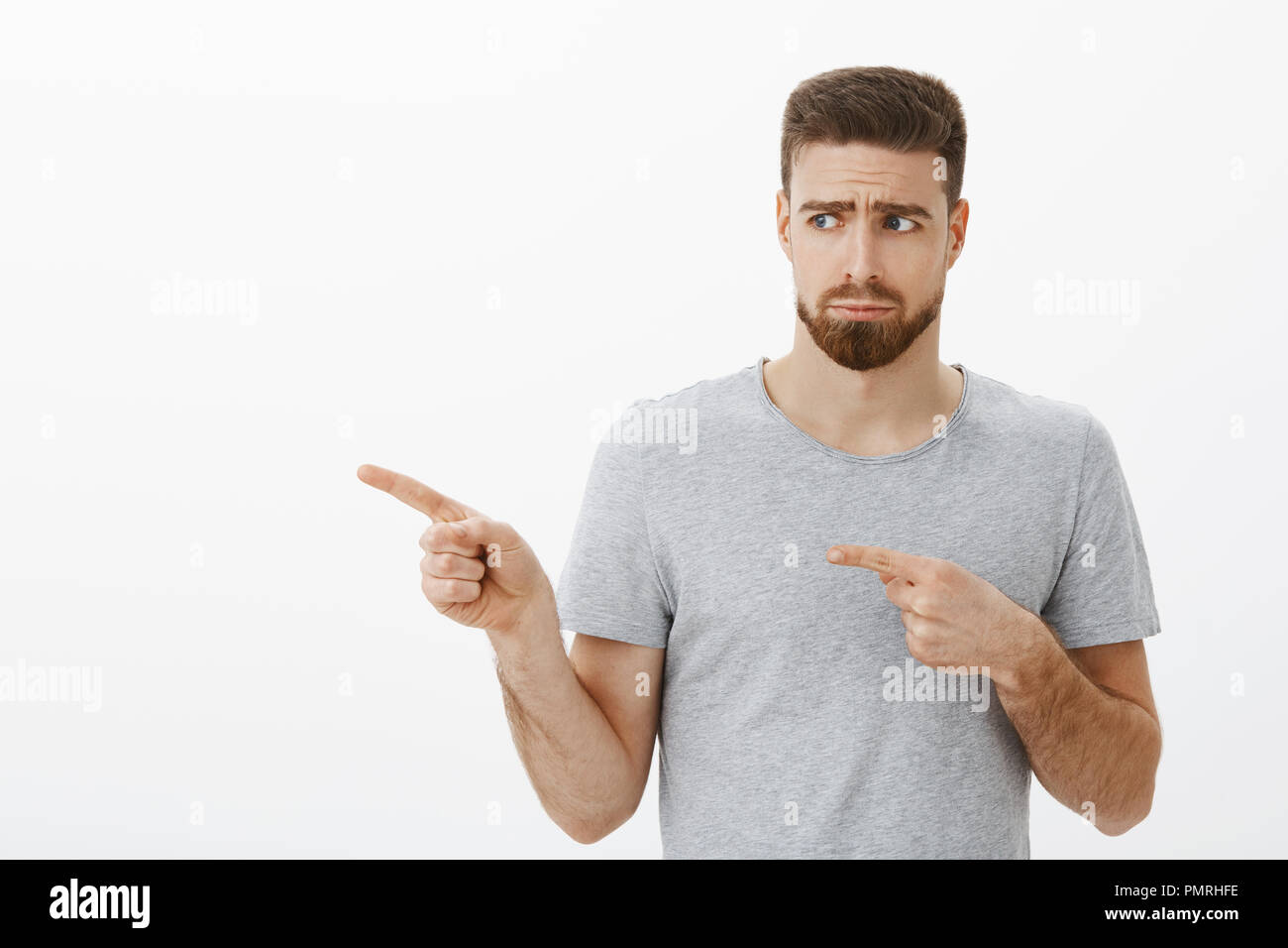 Expression pouting male looking hi-res stock photography and images - Alamy