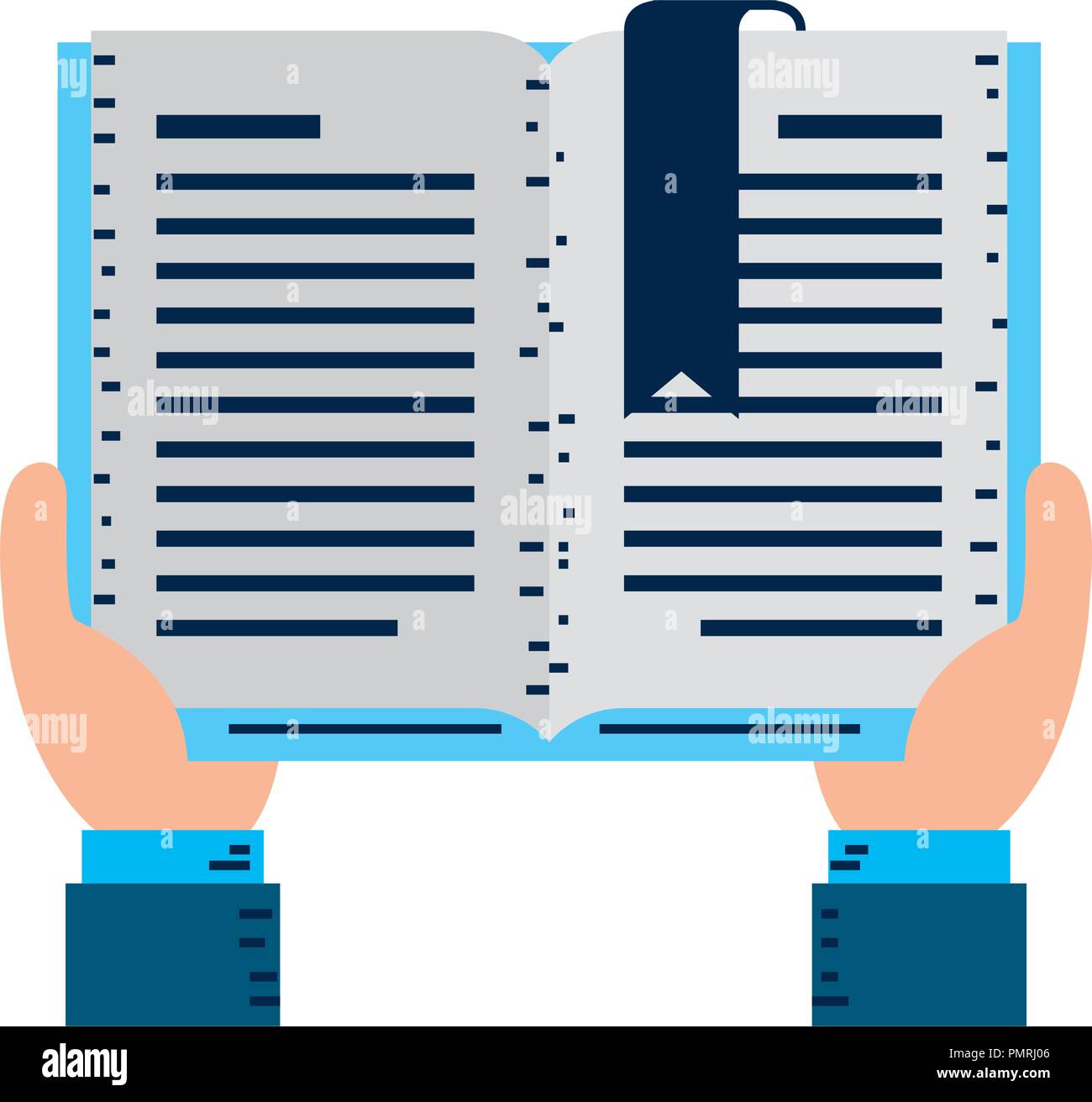 Hands lifting text book hi-res stock photography and images - Alamy