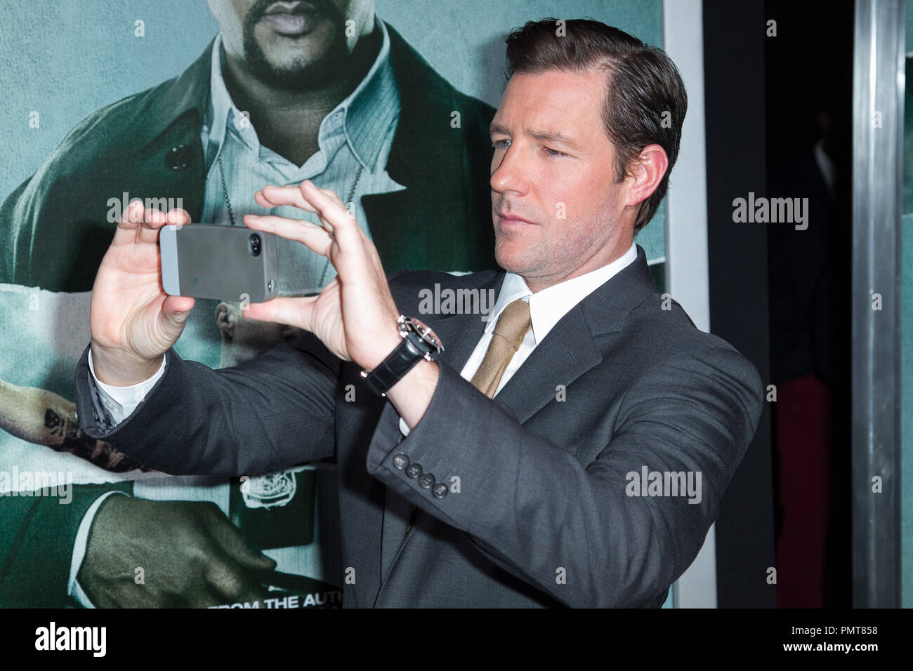 Edward Burns arrives at the Los Angeles premiere of 'Alex Cross' held ...