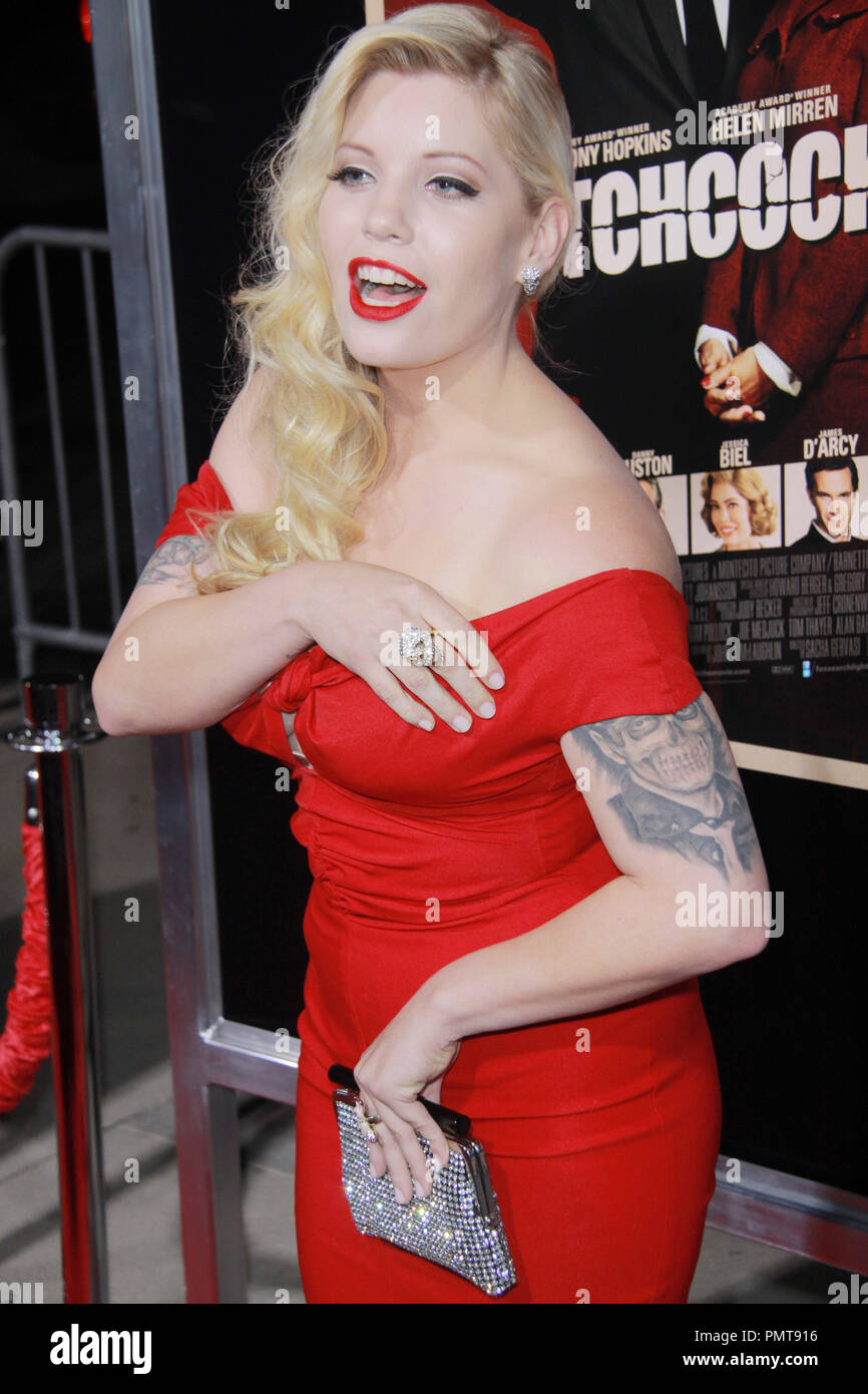 Emma Jacobs 11/20/2012 "Hitchcock" premiere held at Academy Of Motion ...