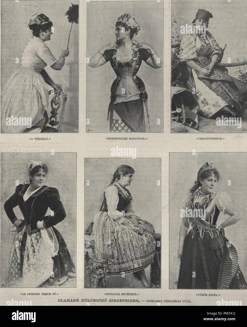 Blaha Lujza szerepek Stock Photo - Alamy