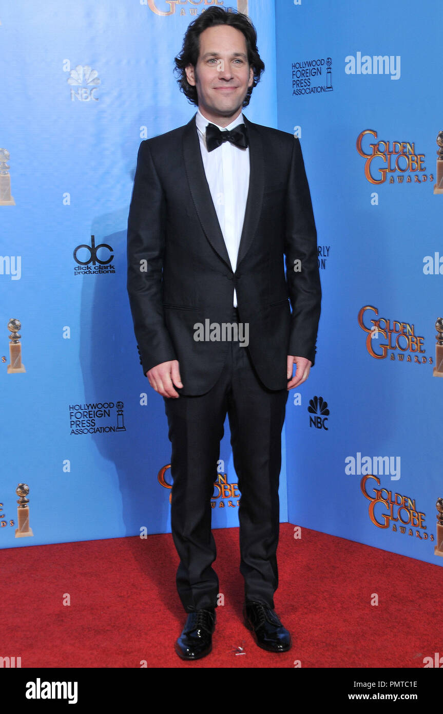 Paul Rudd at the 70th Annual Golden Globe Awards - Press Room held at ...