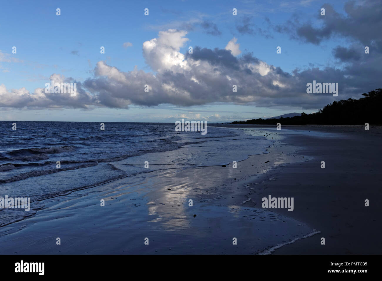 A blue beach Stock Photo - Alamy