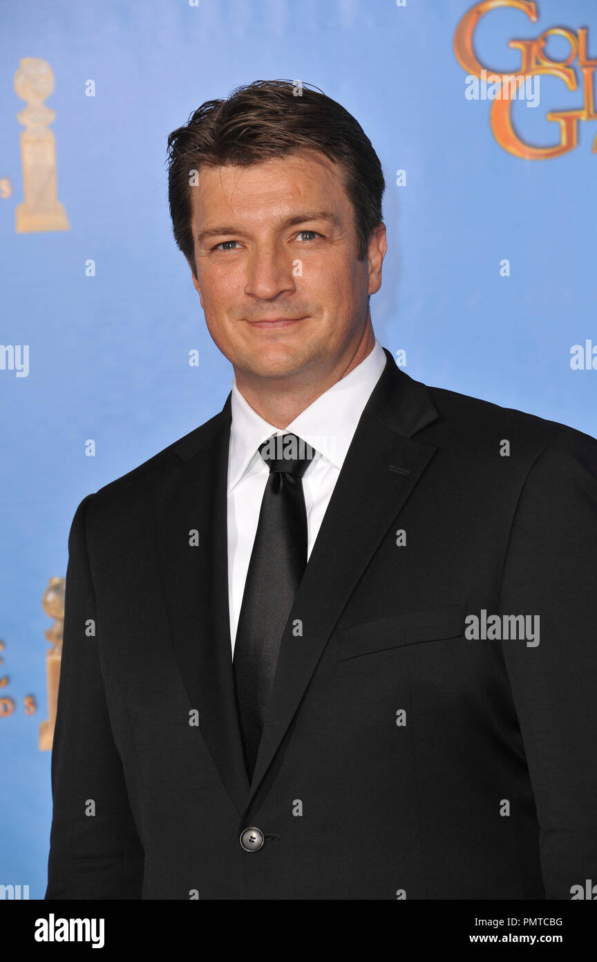 Nathan Fillian at the 70th Golden Globe Awards at the Beverly Hilton ...