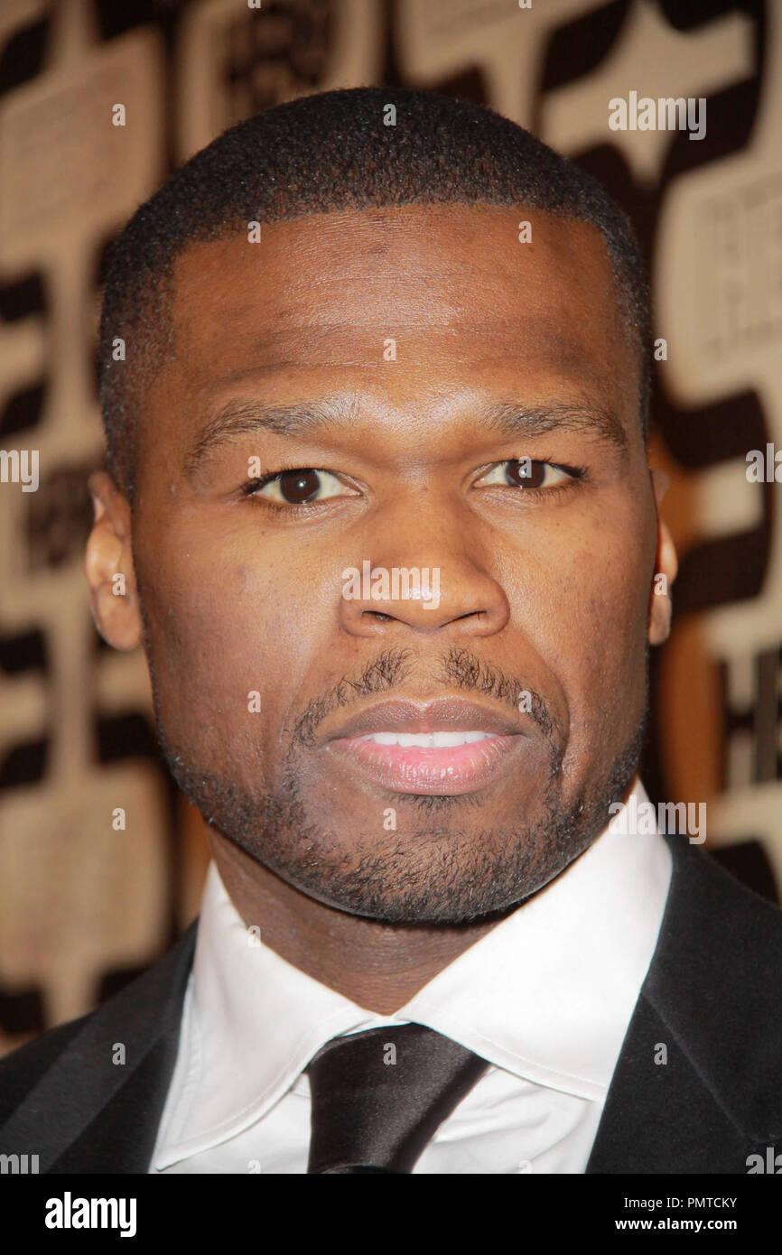 50 Cent 01/13/2013 70th Annual Golden Globe Awards HBO After Party held ...