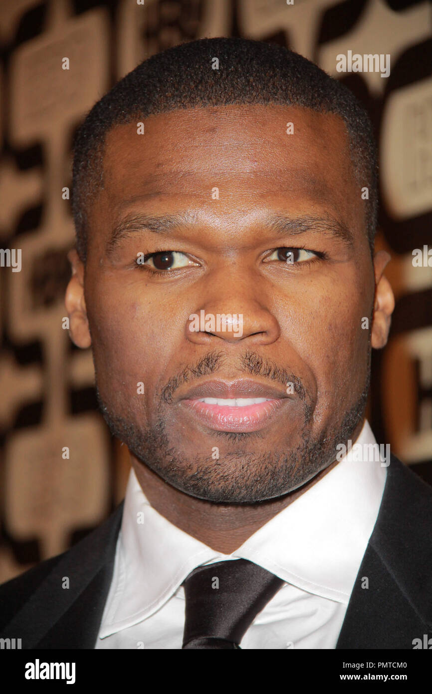 50 Cent 01/13/2013 70th Annual Golden Globe Awards HBO After Party held ...