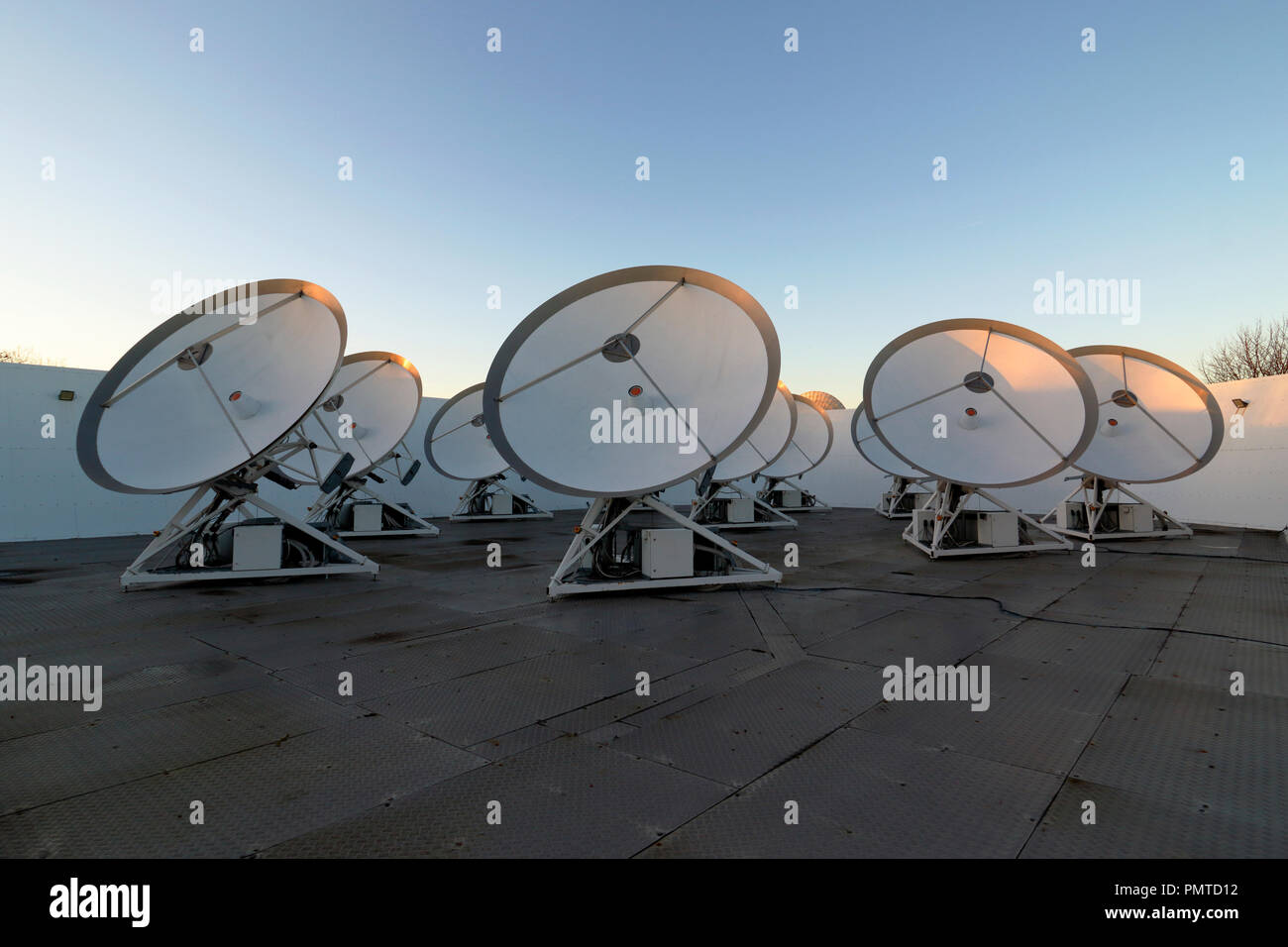 Mullard Radio Astronomy Observatiory at Lords Bridge, Barton ...