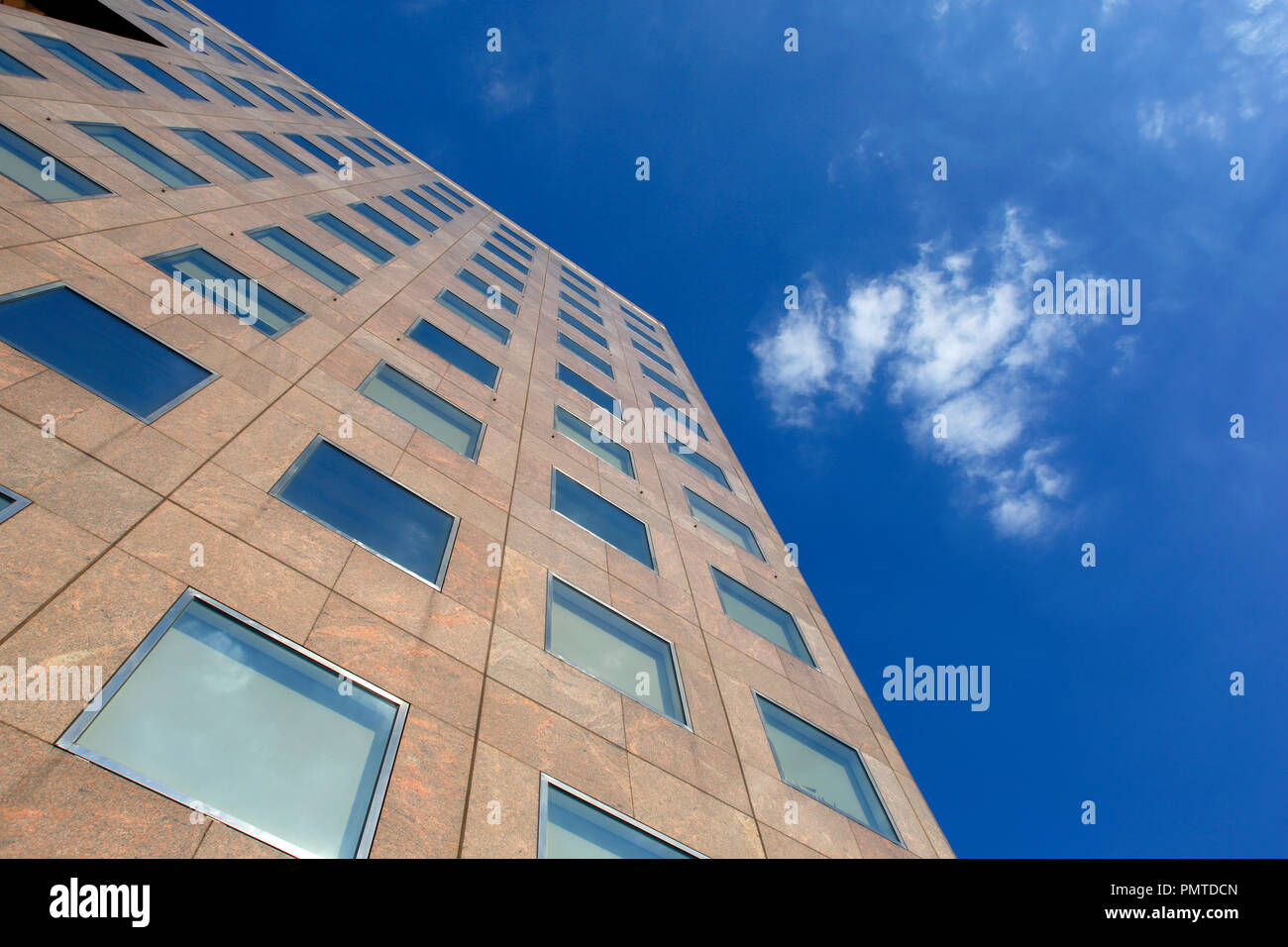 Number One London Bridge, modern architecture in London, view looking ...