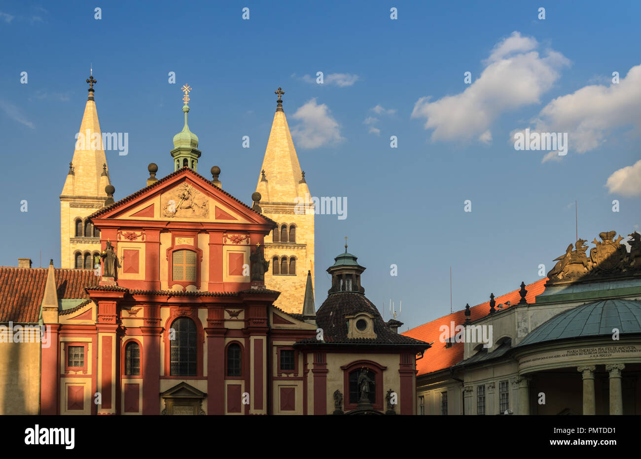 St. George's Basilica, Prague Stock Photo - Alamy