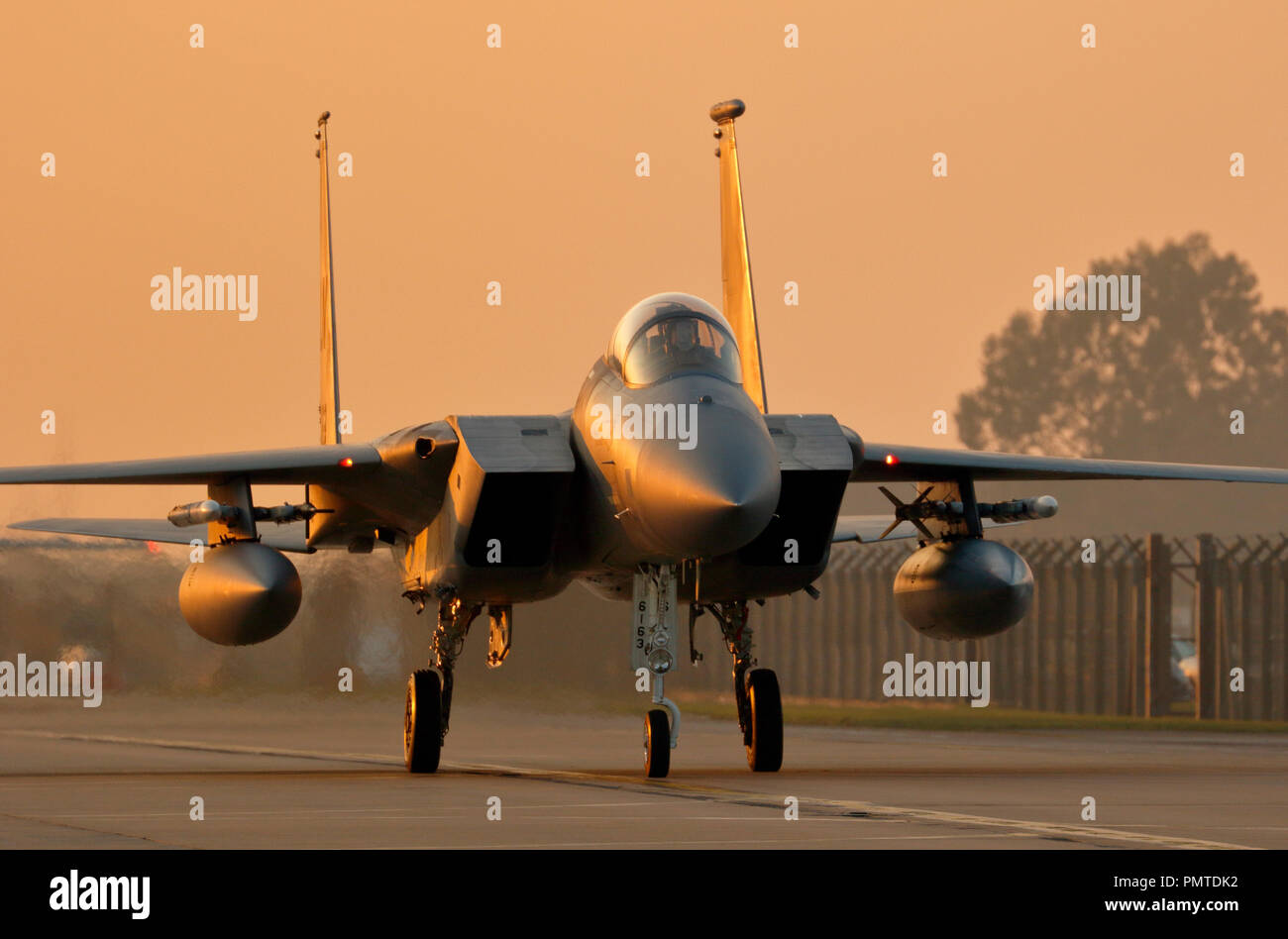 McDonnell Douglas F15C Eagle of the 493rd Fighter Squadron, 48th ...