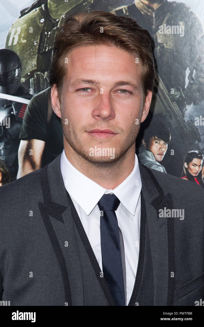 Luke Bracey attend the premiere of Paramount Pictures' 'G.I. Joe ...