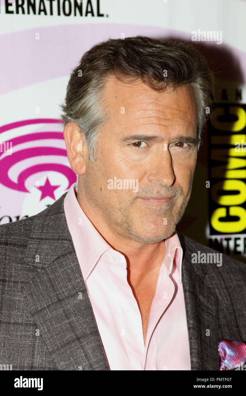 Producer Bruce Campbell at day 2 of WonderCon Anaheim. The Evil Dead ...
