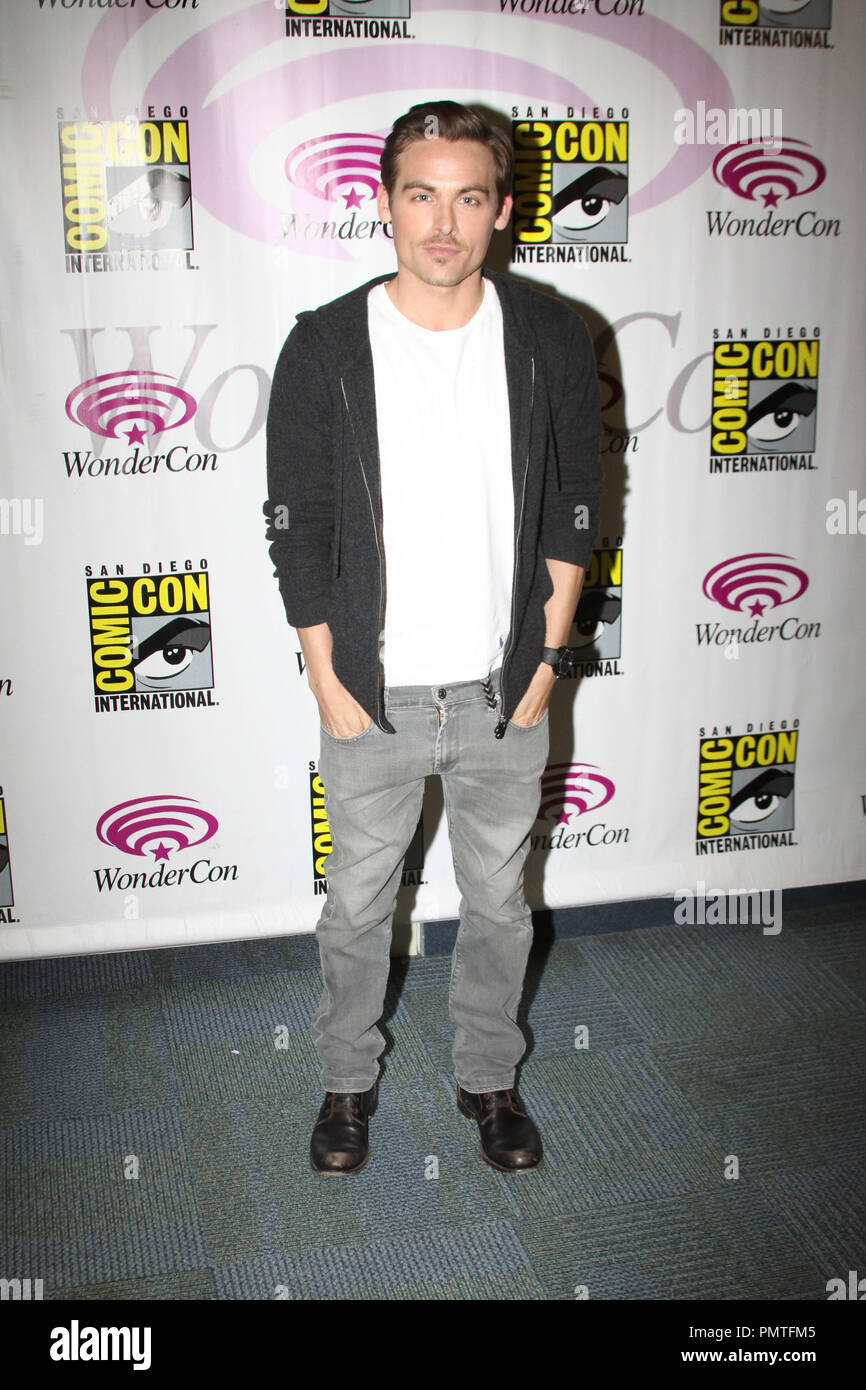 Kevin Zegers at day 2 of WonderCon Anaheim. The Mortal Instruments ...