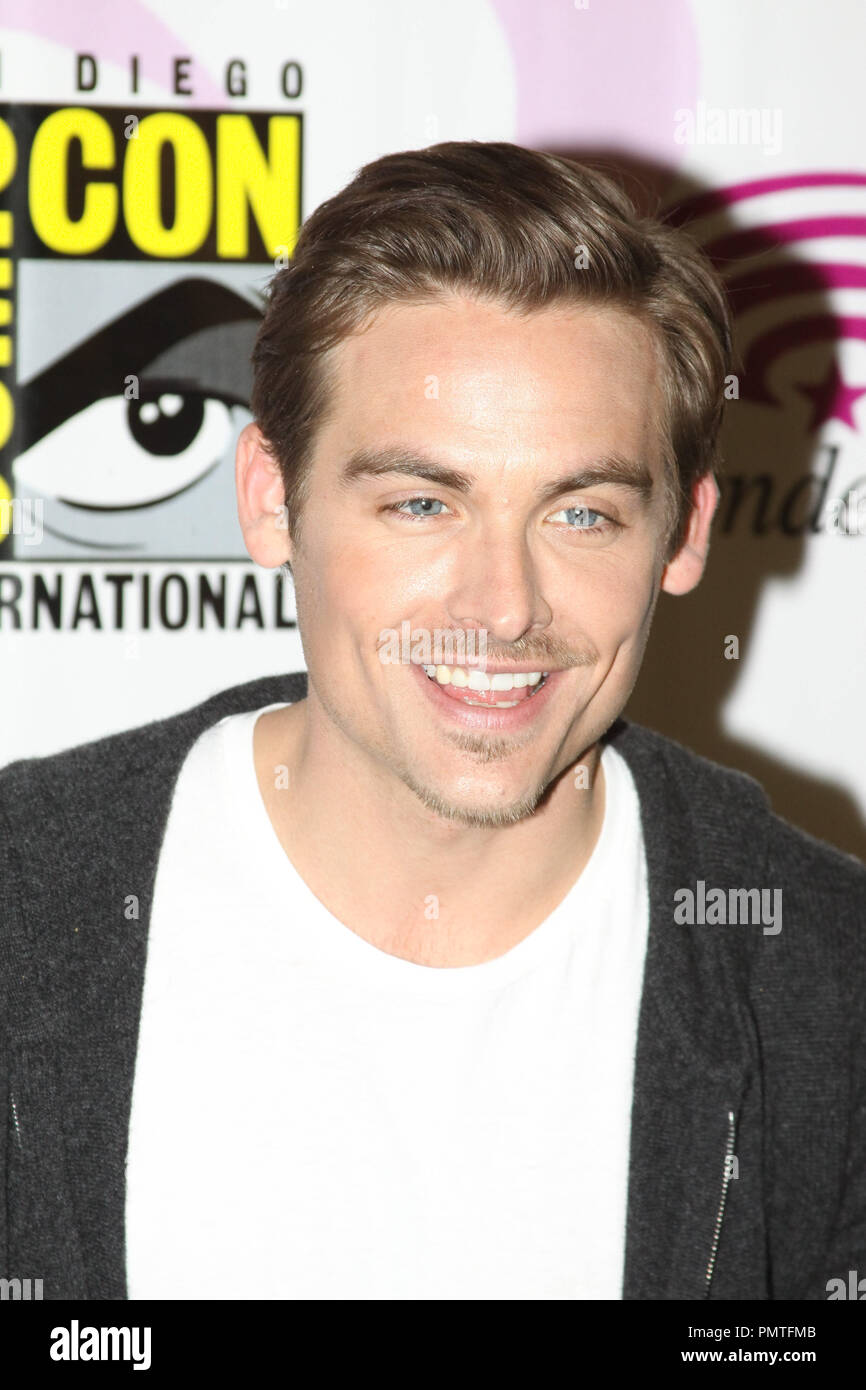 Kevin Zegers at day 2 of WonderCon Anaheim. The Mortal Instruments ...