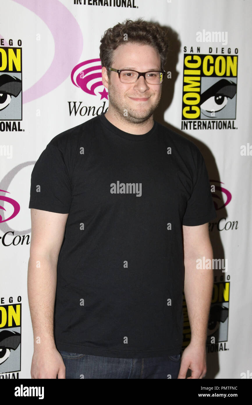 Seth Rogen at Day 2 of WonderCon Anaheim. This Is The End Press Line ...