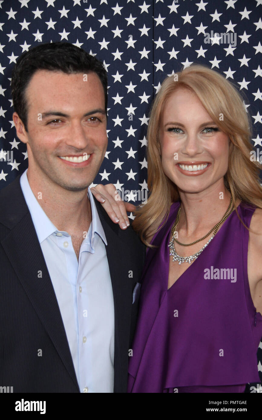 Reid Scott, Elspeth Keller 04/09/2013 "Veep" Season 2 premiere held at ...