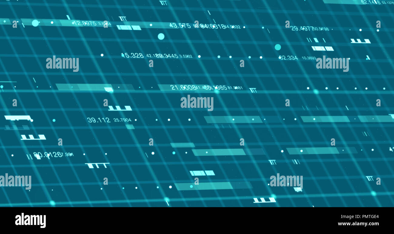 Abstract digital network data background, 3D rendering Stock Photo - Alamy