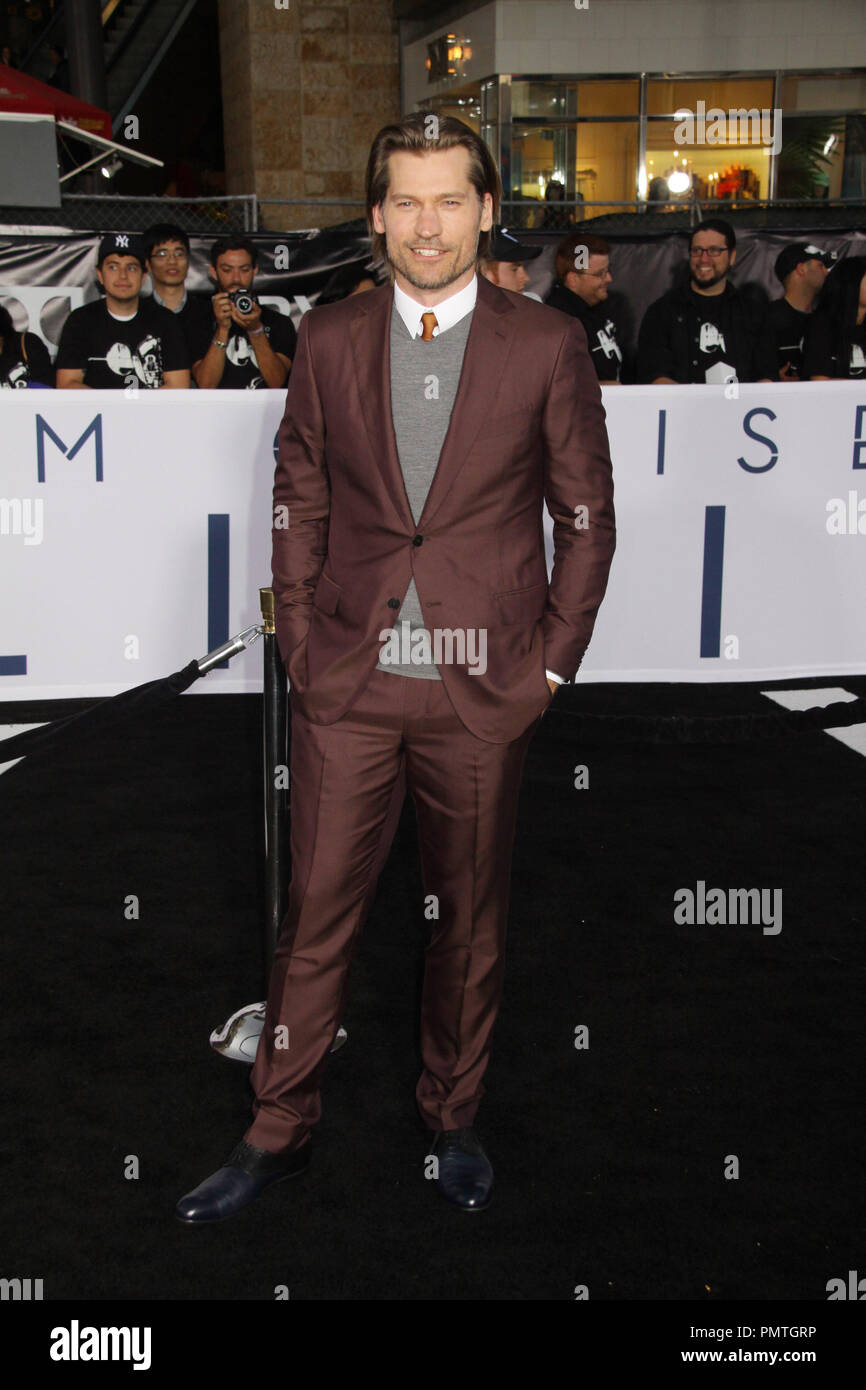 Nikolaj Coster Waldau Oblivion High Resolution Stock Photography and ...